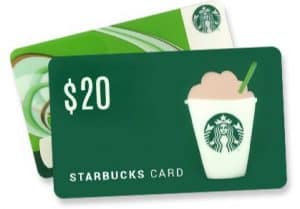 Back to School Starbucks Giveaway - A Helicopter Mom